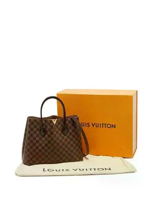 LOUIS VUITTON 2015 Kensington V Damier Ebene Handbag