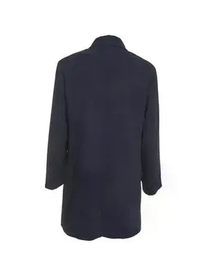 Emporio Armani Double-breasted Crepe Coat