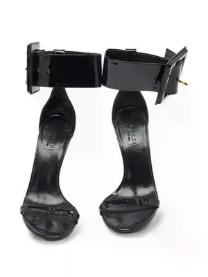 Gucci Buckled Strap Stiletto Sandals