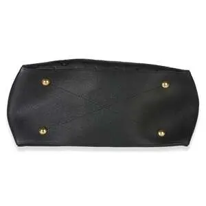 LOUIS VUITTON Monogram Empreinte Maida Hobo Shoulder Bag - Black