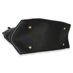 LOUIS VUITTON Monogram Empreinte Maida Hobo Shoulder Bag - Black