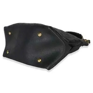 LOUIS VUITTON Monogram Empreinte Maida Hobo Shoulder Bag - Black