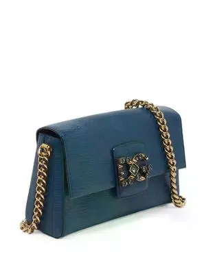 Dolce & Gabbana Dg Millennials Lizard-embossed Shoulder Bag