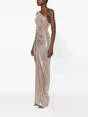 ATU BODY COUTURE One-shoulder Ruched Maxi Dress