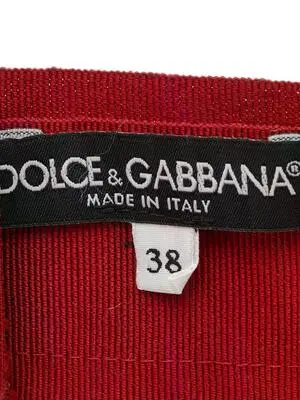 Dolce & Gabbana Embellished Bow Waist Belt