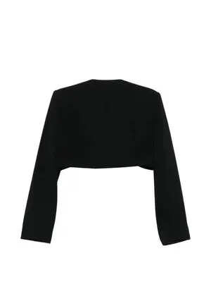 Marina Rinaldi Cropped Long Sleeve Jacket