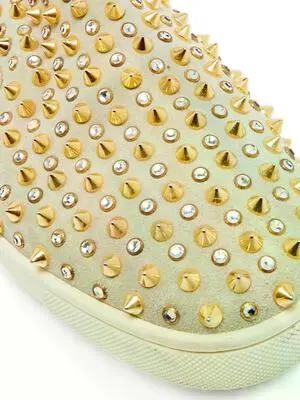 CHRISTIAN LOUBOUTIN Pik Boat Spiked Sneakers