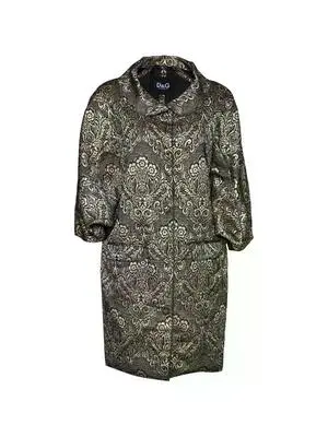 Dolce & Gabbana Brocade Oversized Coat