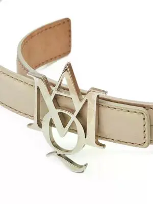Alexander McQueen Logo-plaque Belt
