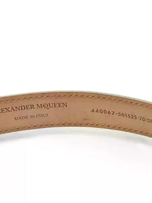 Alexander McQueen Logo-plaque Belt