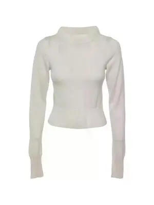 Alice + Olivia Ribbed Turtleneck Sweater
