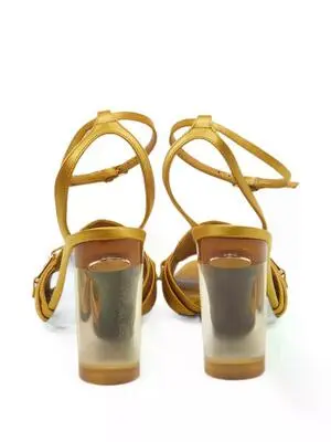 Burberry Bethany Chain-link Heeled Sandals