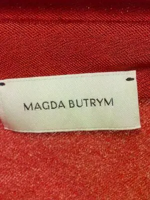 Magda Butrym Ruched Asymmetric Top