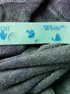 Off-White Logo-embroidered Bathrobe