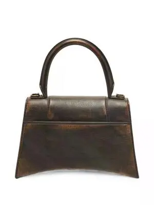 Balenciaga Small Hourglass Top Handle Tote Bag