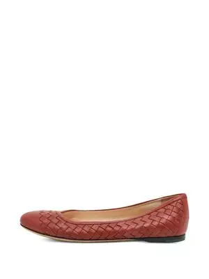 Bottega Veneta Intrecciato Ballet Flats