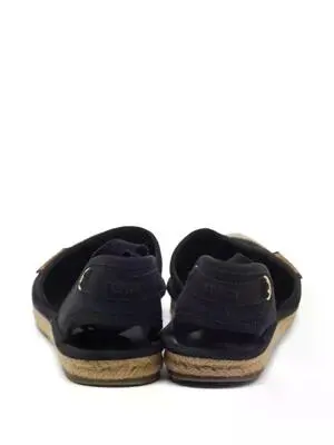 Fendi Embroidered Ff Espadrilles