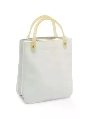 JIL SANDER Mini Rubber-handle Tote Bag