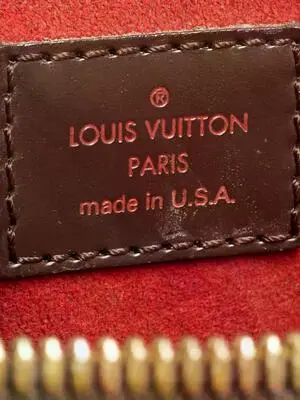 LOUIS VUITTON 2006 Small Trevi Pm Damier Ebene Handbag