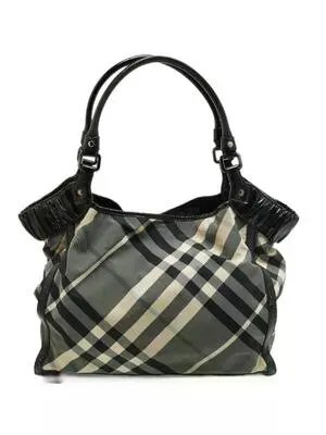 Burberry Beat Check Tote Bag