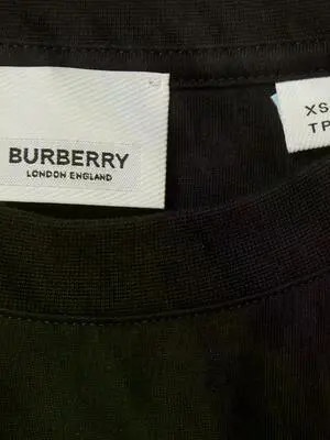 Burberry Carrick Check-panel T-shirt