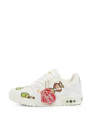 LOUIS VUITTON X Nigo Low Top Sneakers - White