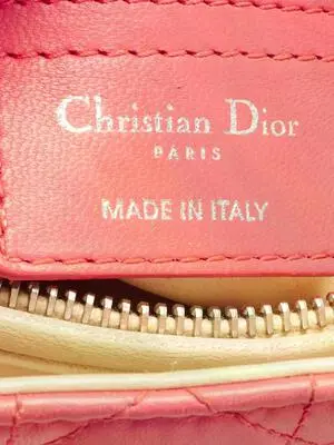 Dior Christian Dior Lady Dior Tote Bag Pink
