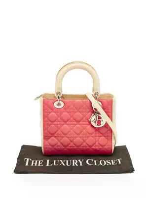 Dior Lady Tote Bag - Pink