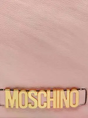 Moschino Medium Logo-plaque Leather Tote Bag