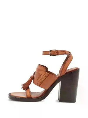 Burberry Bethany Sandals With Buckle-fastening Ankle Strap