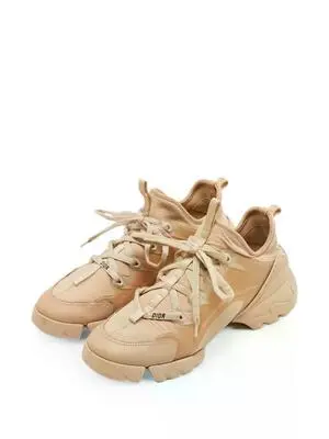 Dior D-connect Lace-up Sneakers - Neutrals