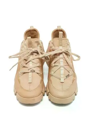 Dior D-connect Lace-up Sneakers - Neutrals