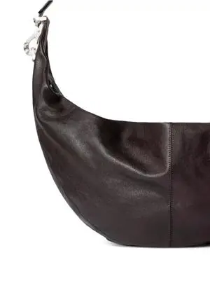 LEMAIRE Large Quiver Clip Bag In Leather