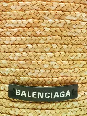 Balenciaga Woven Tote Bag - Neutrals