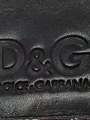 Dolce & Gabbana Patent Leather Bifold Wallet