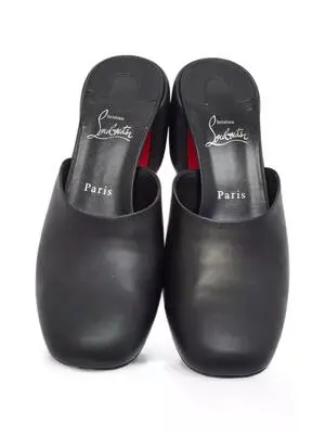 CHRISTIAN LOUBOUTIN Block-heel Mules