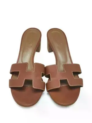 Hermès Oasis H-cutout Sandals