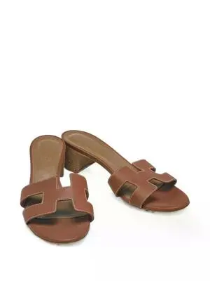 Hermès Oasis H-cutout Sandals