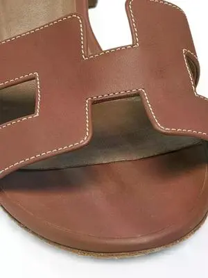 Hermès Oasis H-cutout Sandals