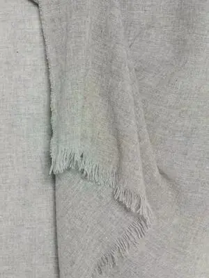 D'ANIELLO Sequin-embellished Frayed Scarf