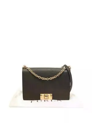 Furla Mimi Turn-lock Shoulder Bag - Black