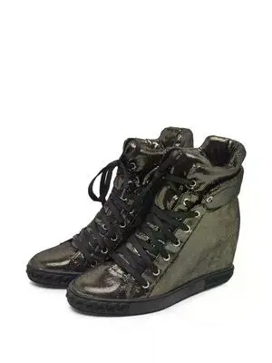 Casadei Wedge-heel High-top Sneakers