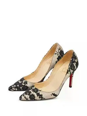 CHRISTIAN LOUBOUTIN Follies Lace Pumps