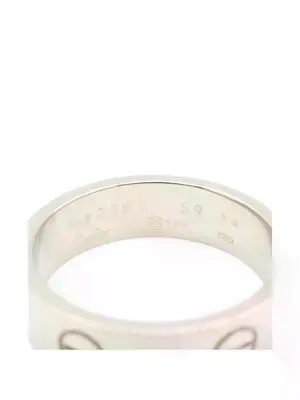 Cartier 18k White Gold Love Ring