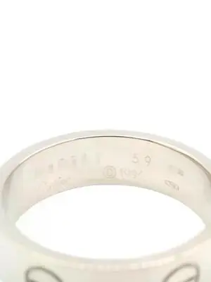 Cartier 18k White Gold Love Ring
