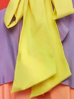 Alice + Olivia Ruffle-detail Maxi Dress