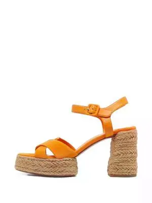 CHRISTIAN LOUBOUTIN Calakala 85 Ankle Strap Espadrille Sandals