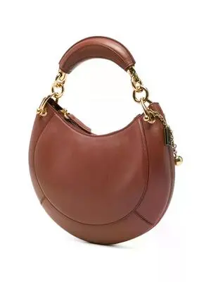 Chloé Small Banana Shoulder Bag In Soft Leather - Brown