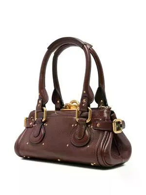 Chloé Paddington Leather Tote Bag - Brown