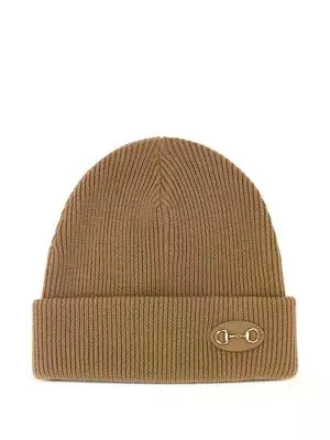 Gucci Horsebit Wool Beanie - Neutrals